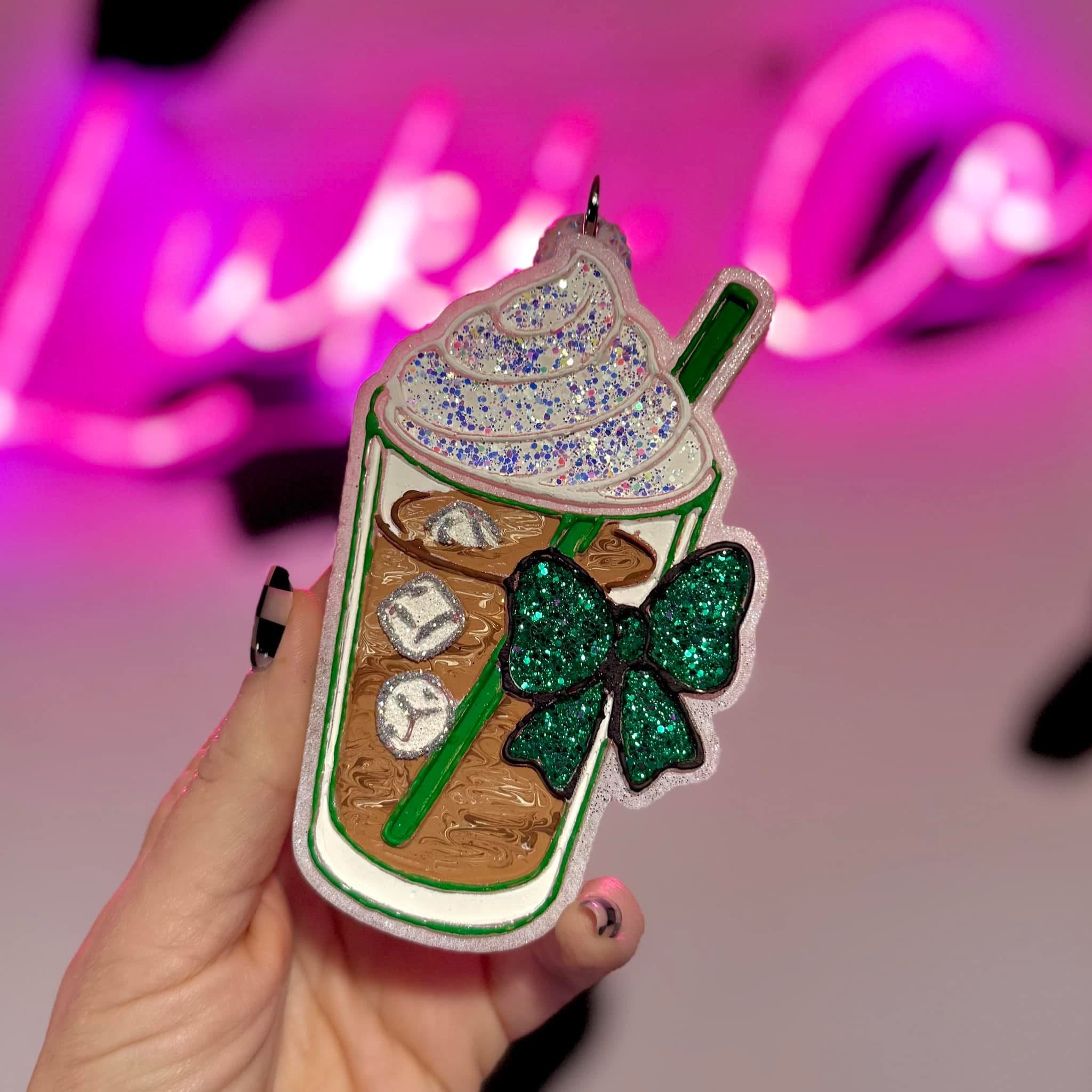 Iced Coffee Car Freshie – Luki Co Freshies